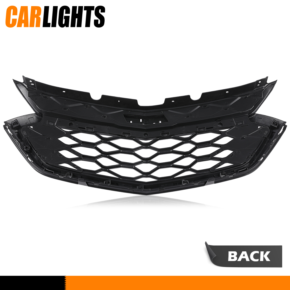 Fit For Chevrolet Equinox 2018-2020 New Front Grille Mesh Sport Black ...
